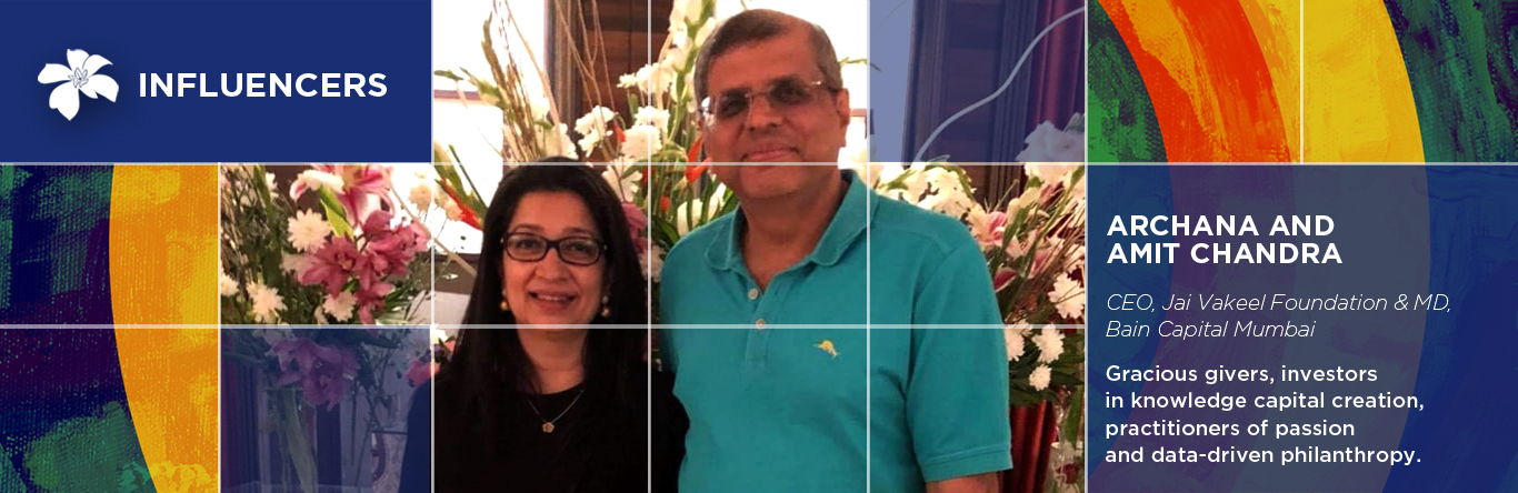 Archana and Amit Chandra - EdelGive